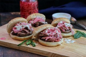 Leftover Lamb Recipe: Lamb Sliders - Grill Main Dishes - Grillseeker