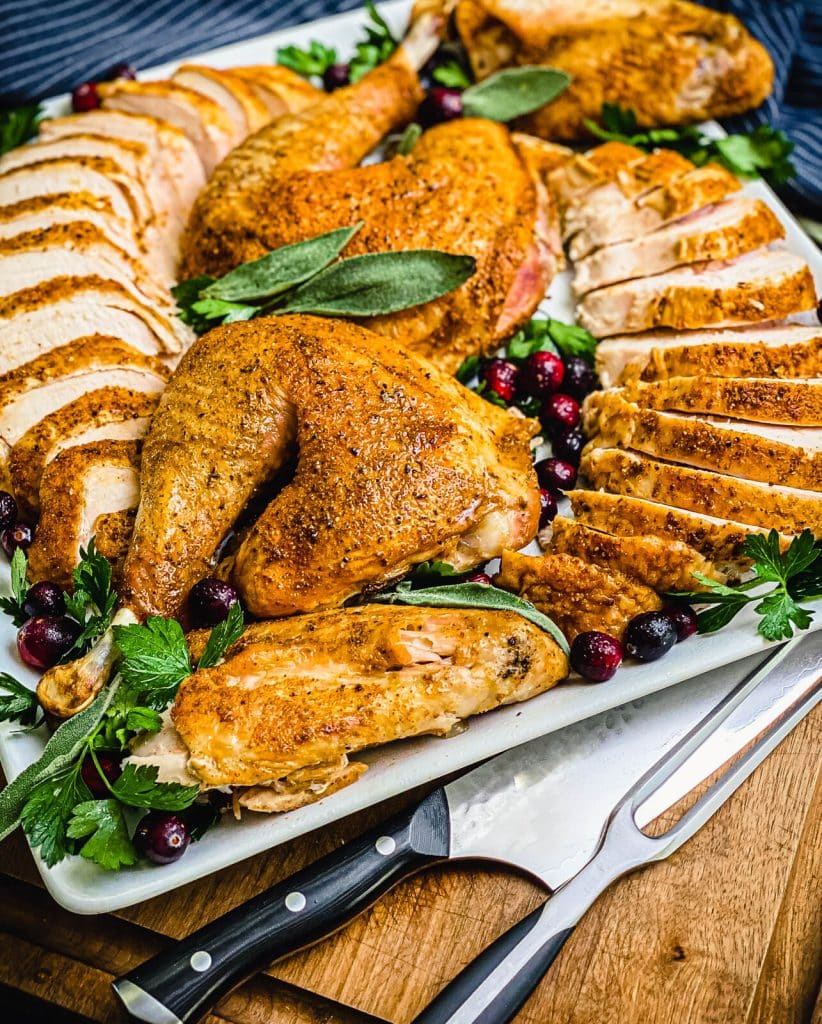Grilled Whole Turkey Recipe - Grillseeker