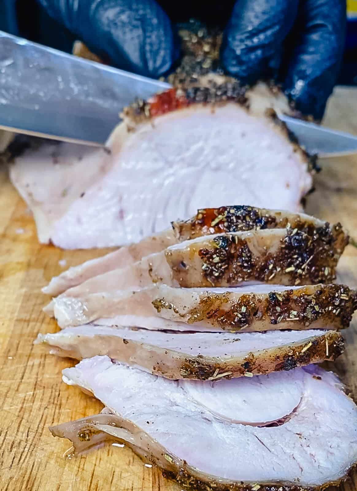 Roasted Turkey With Brown Sage Butter - Grillseeker