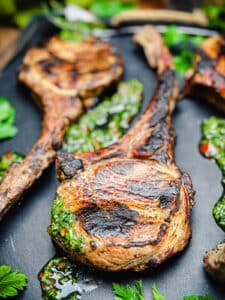 Tomahawk Pork Chop Recipe [AMAZING] - Grillseeker
