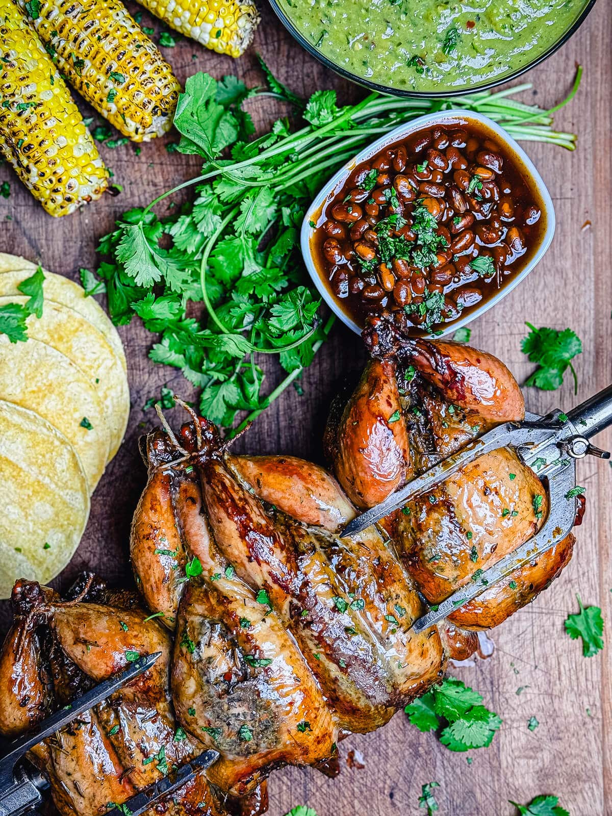 Rotisserie Grilled Cornish Hens - Grillseeker