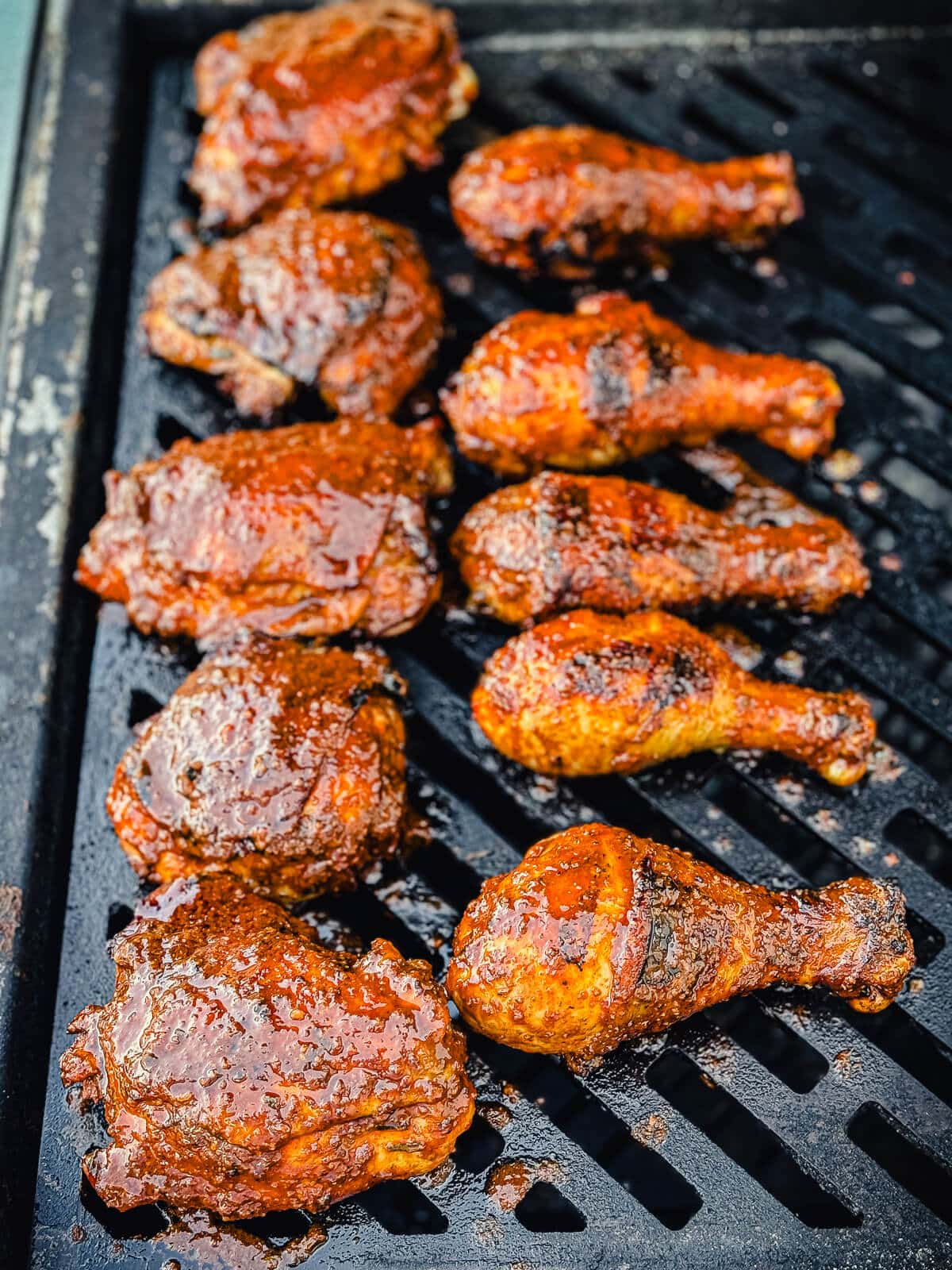 Grilled Peruvian Chicken with Green Sauce - Grillseeker