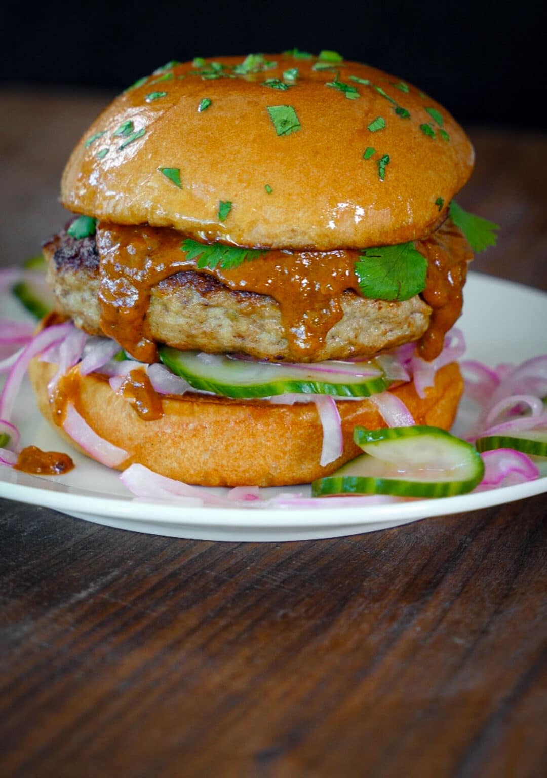 Indian Butter Chicken Burgers - Grillseeker